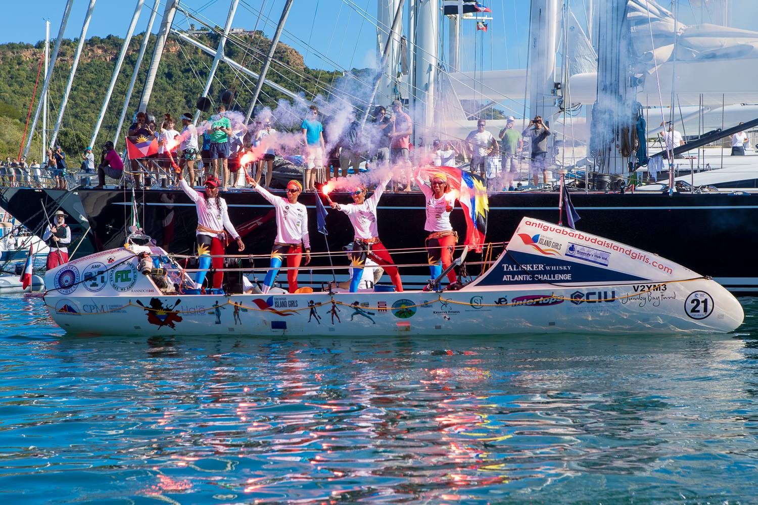 Team Island Girls to Row the Pacific Ocean – safety steps