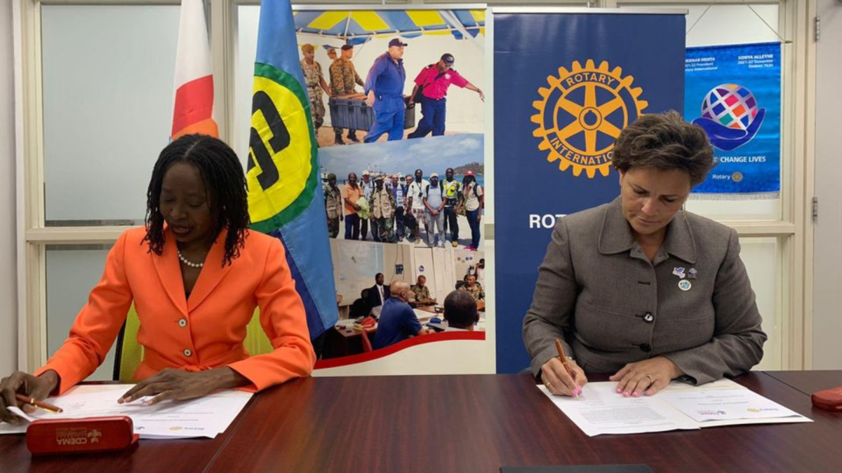 CDEMA and Rotary International Sign MOU to Enhance the Regional ...