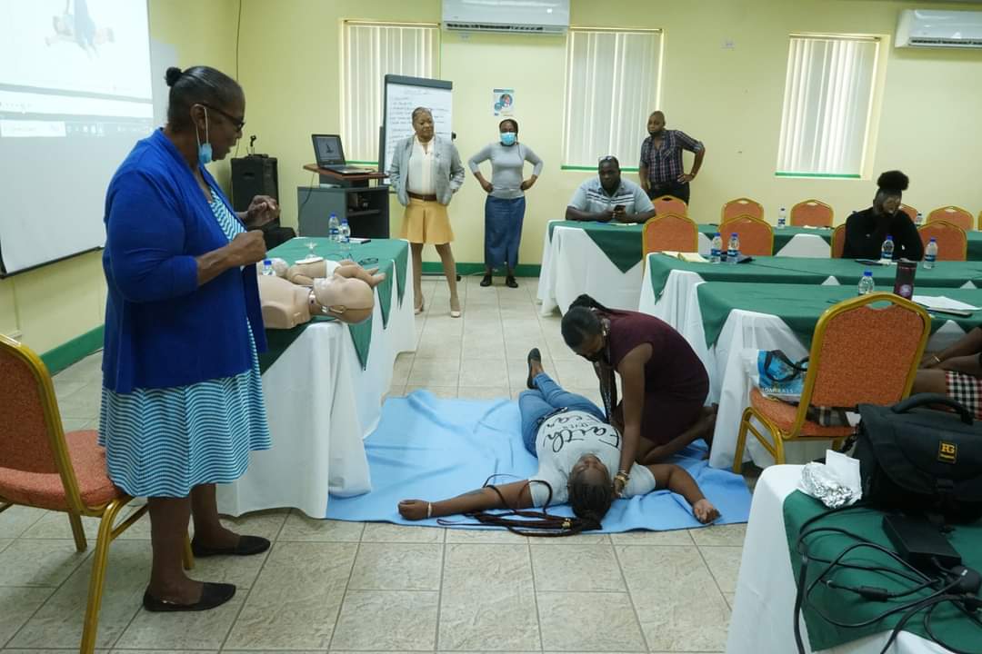 First Aid During Emergencies Training Conducted by Disaster Management ...