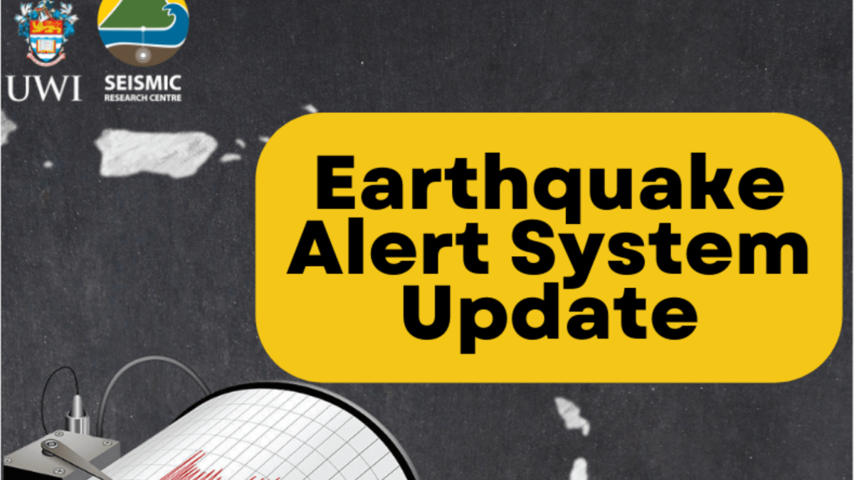Notice: UWI -Seismic Research Centre – safety steps