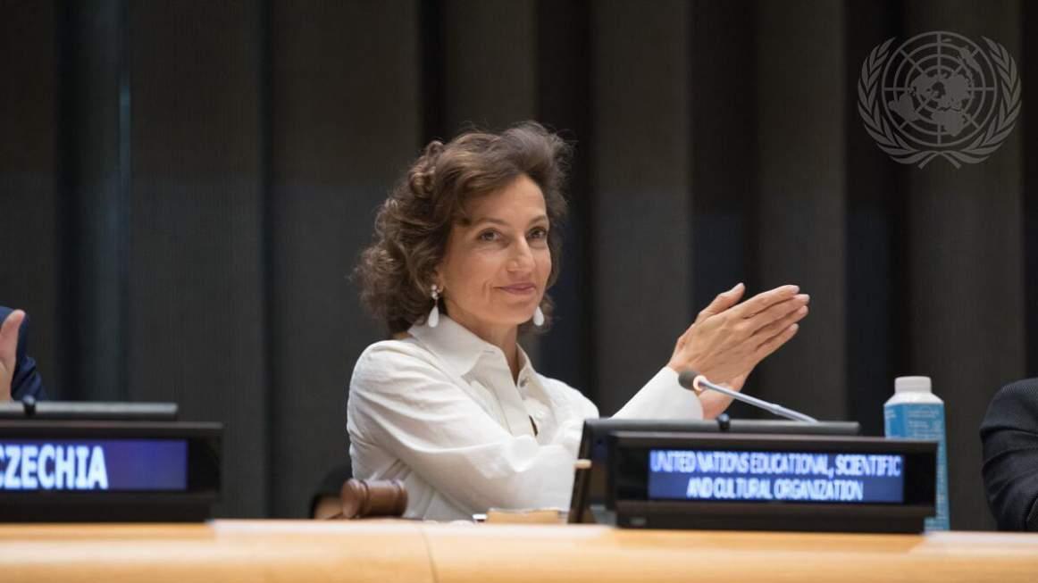 Message from Ms. Audrey Azoulay, Director-General of UNESCO, on the ...