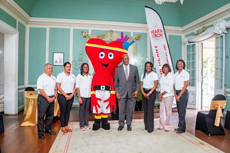 Heart and Stroke Foundation Unveils Mascot – safety steps