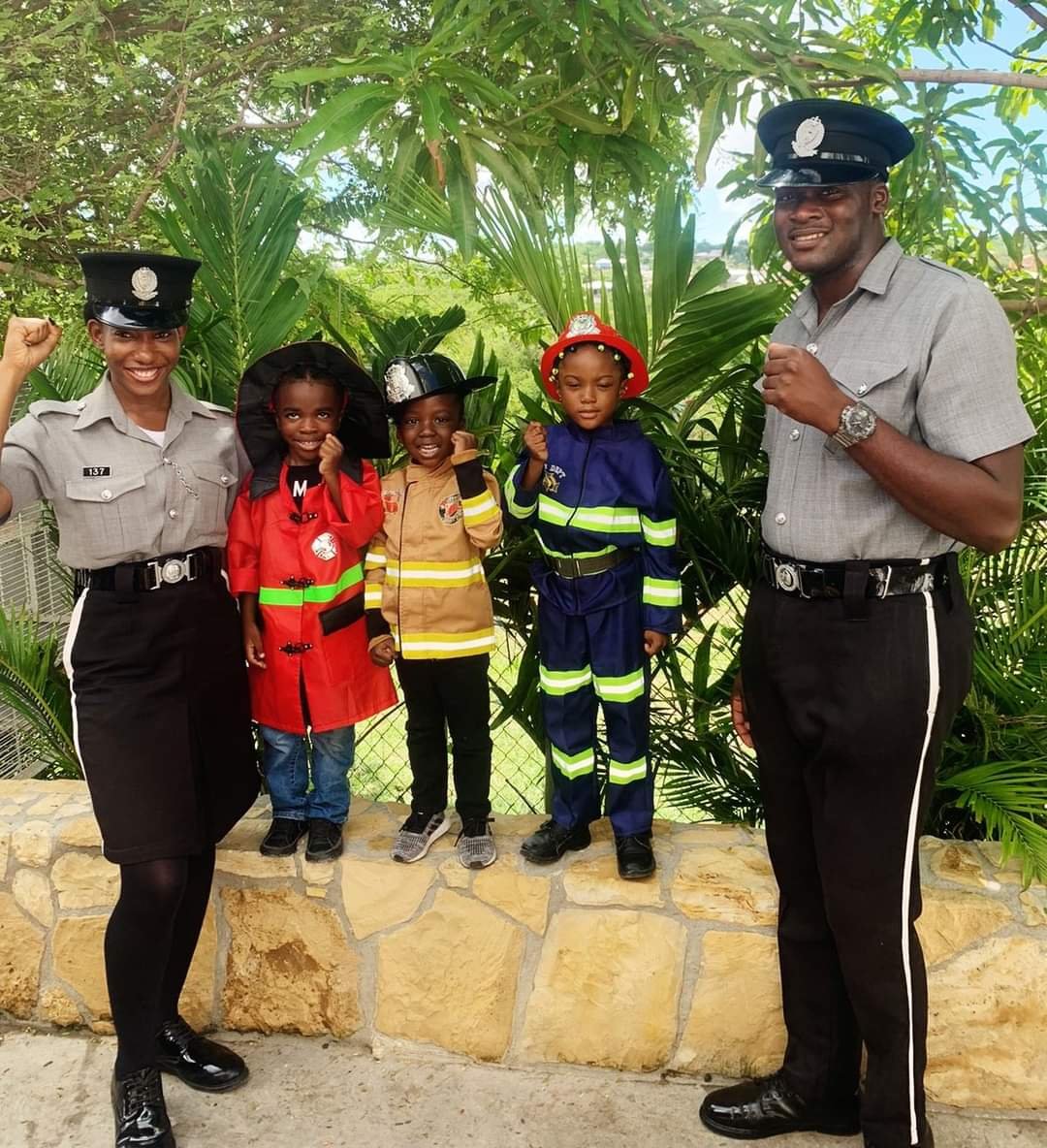 Police Officers Influencing Young Minds – safety steps