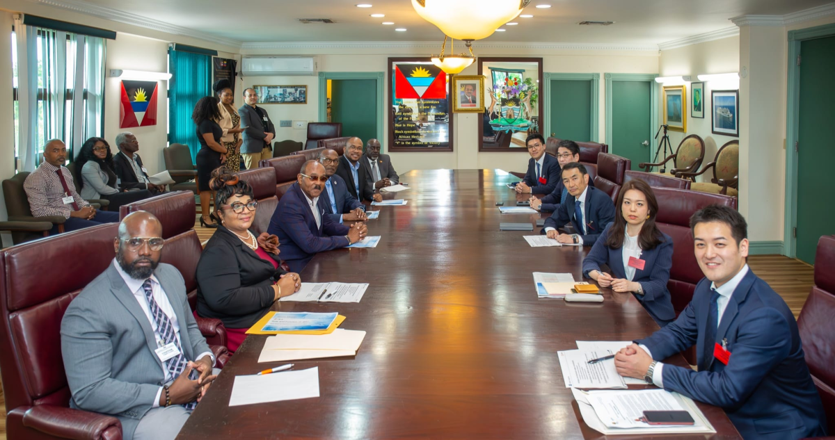 Government Of Antigua And Barbuda Signs MOU With WOTA Officials ...