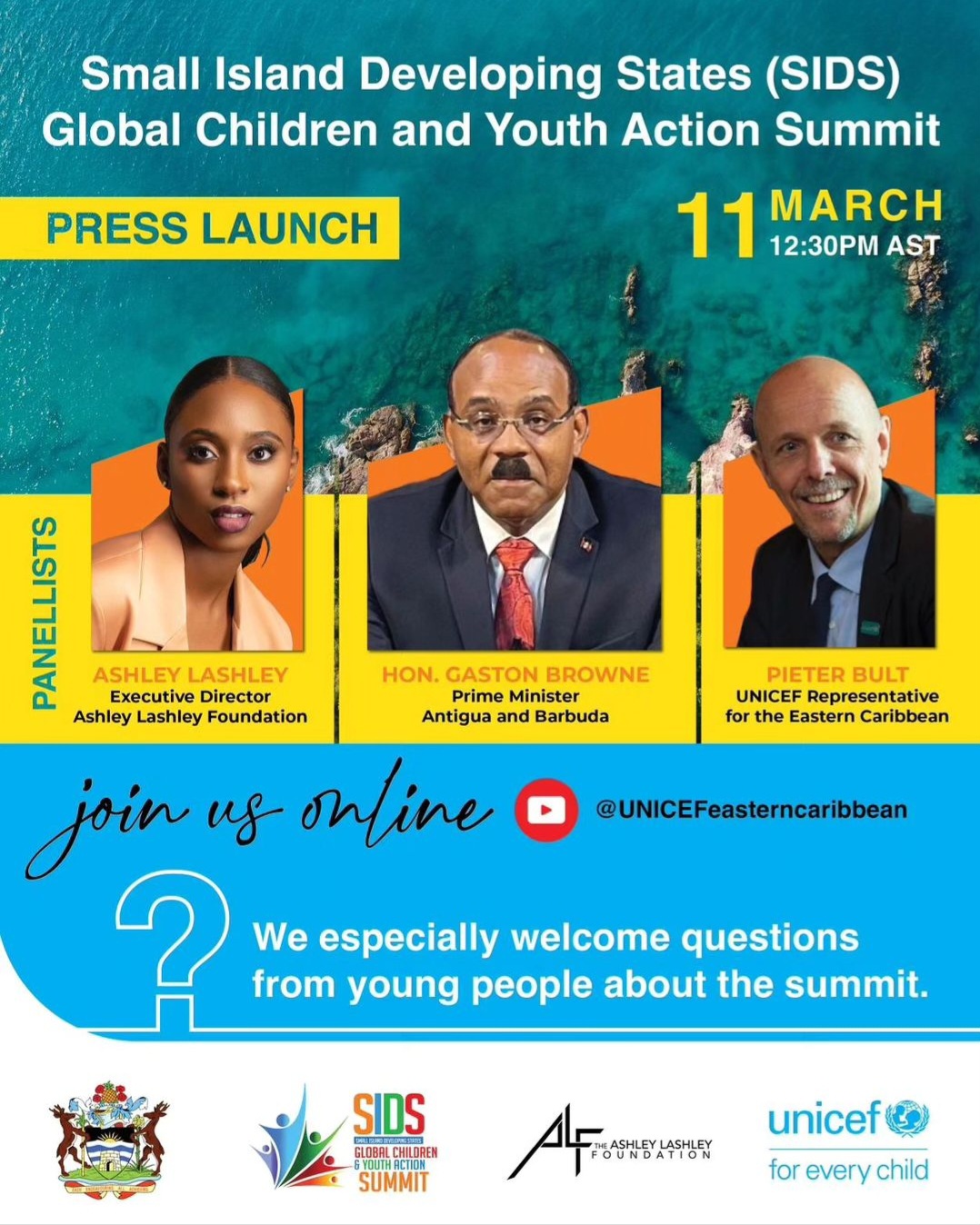 MEDIA LAUNCH: SIDS Global Children And Youth Action Summit – safety steps