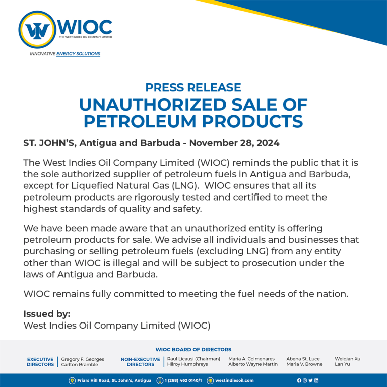 WIOC: Unauthorized Sale Of Petroleum Products – safety steps